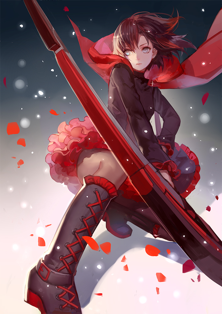 asukaziye rwby ruby rose weapon | #294584 | yande.re